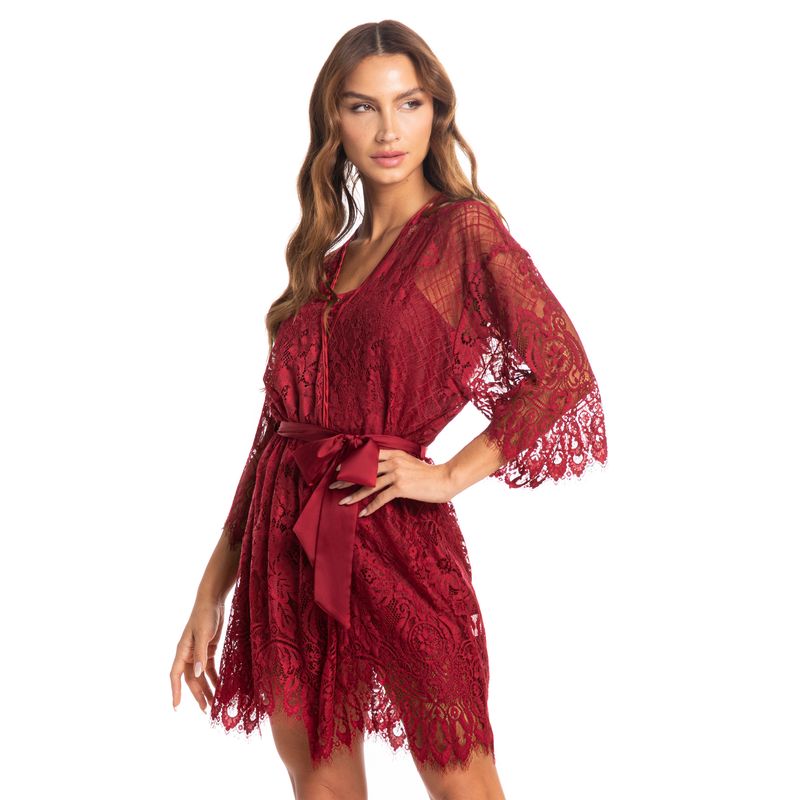 Robe Feminino Curto Em Renda Dália - Daniela Tombini