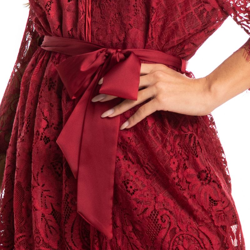 Robe Feminino Curto Em Renda Dália - Daniela Tombini