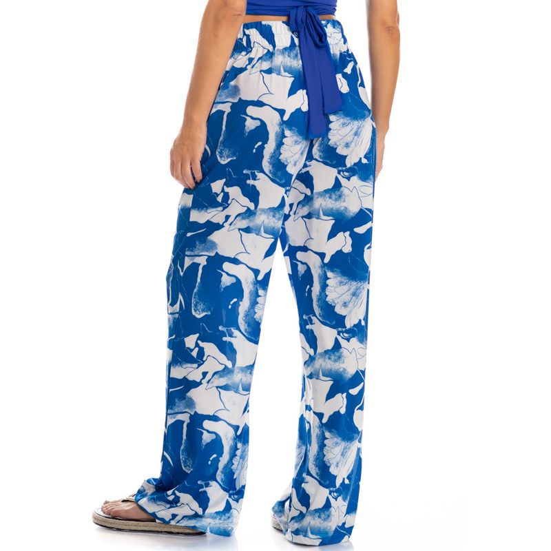 Calca Balline Com Pregas E Bolso - Daniela Tombini